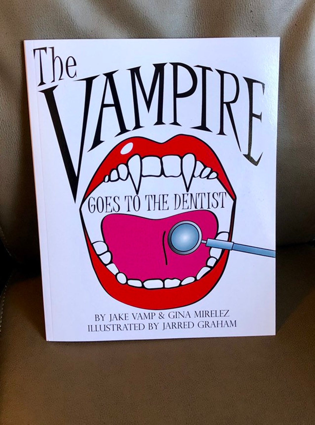 The Vampire Goes to the Dentist. Children's Story. First Time Going to ...
