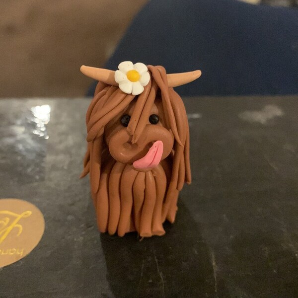 Highland Cow Tree Topper - Etsy