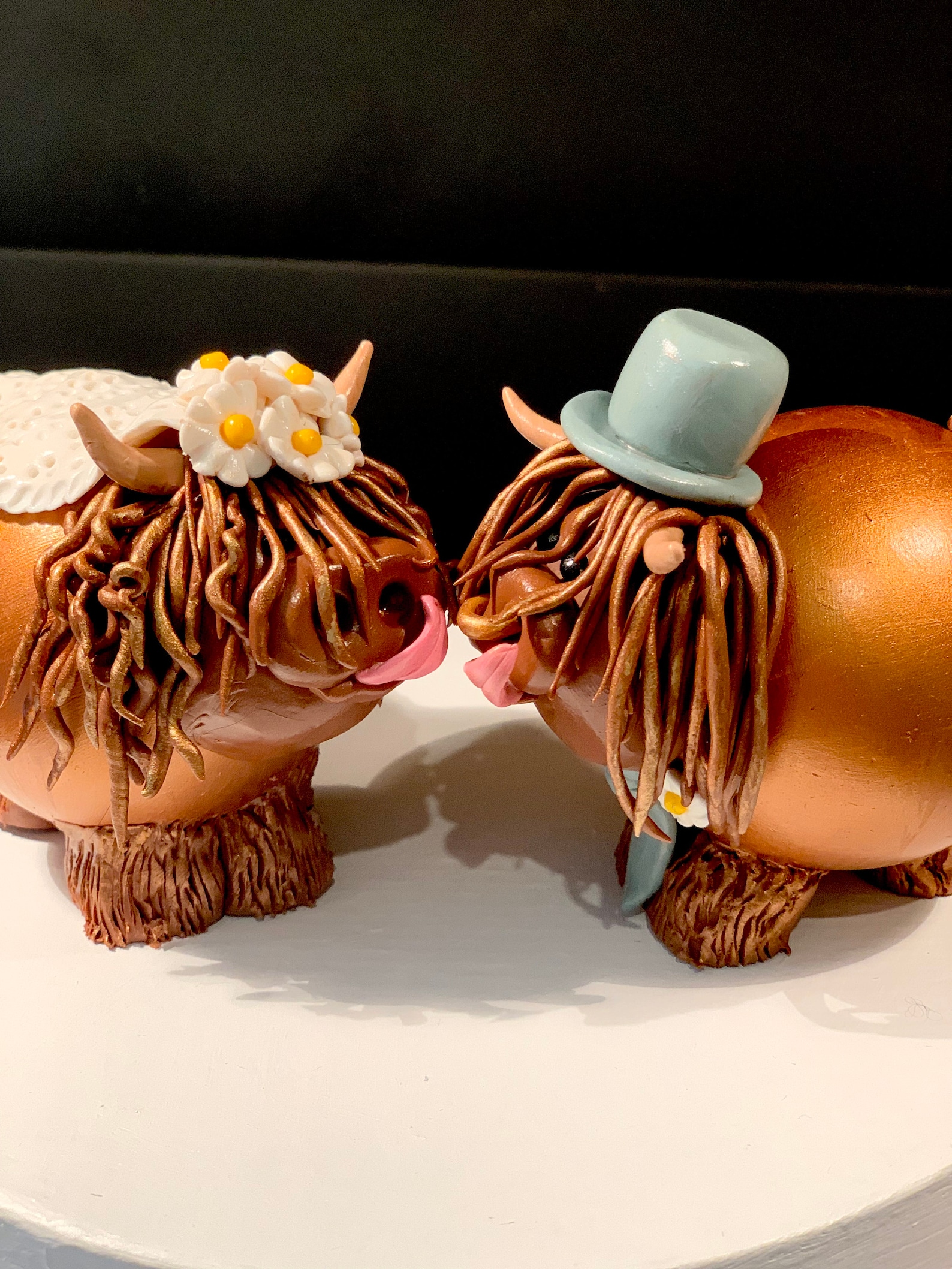 Large Highland Cow Coo Wedding Couple Bride and Groom LGBTIQ | Etsy