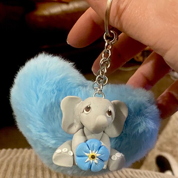 Forget Me Not Charm - Etsy