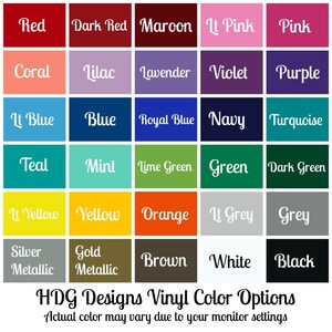 Name Decal - Two Color Name Decal - Vinyl Decal - Word Decal - Name ...