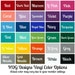 Name Decal - Two Color Name Decal - Vinyl Decal - Word Decal - Name ...