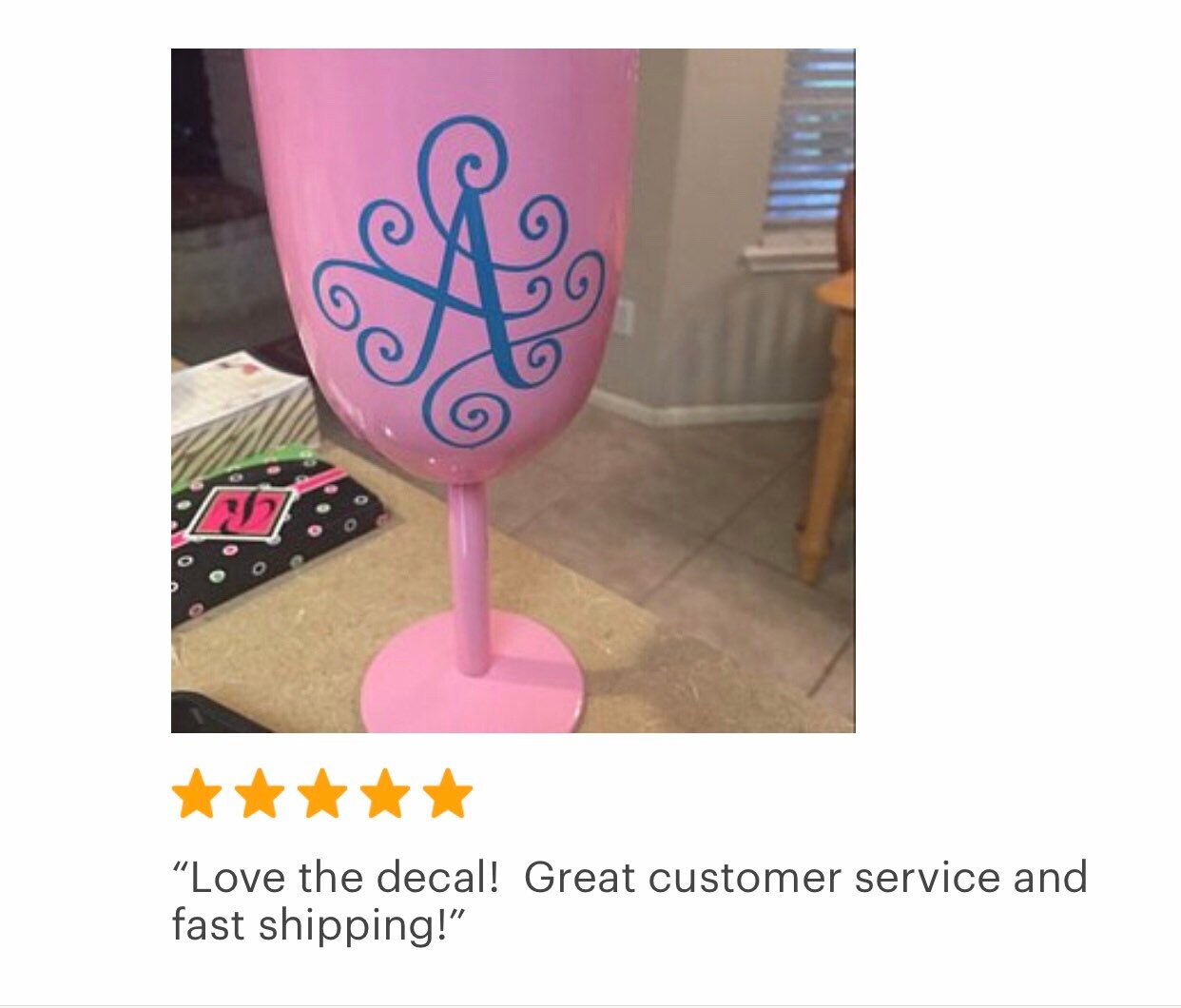 Monogram Decal - Initial Decal - Vinyl Decal - Etsy