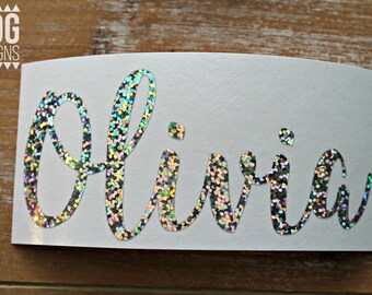 Script Vinyl Decal for Tumblersramblerscups Sticker - Etsy