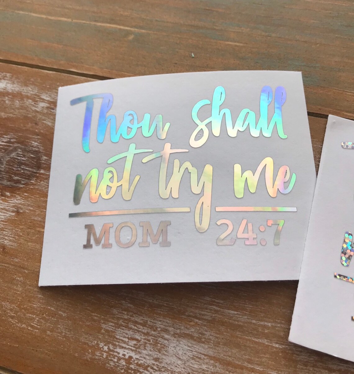 Mom Decal Funny Mom Sticker Vinyl Decal Mom Mom Gifts | Etsy