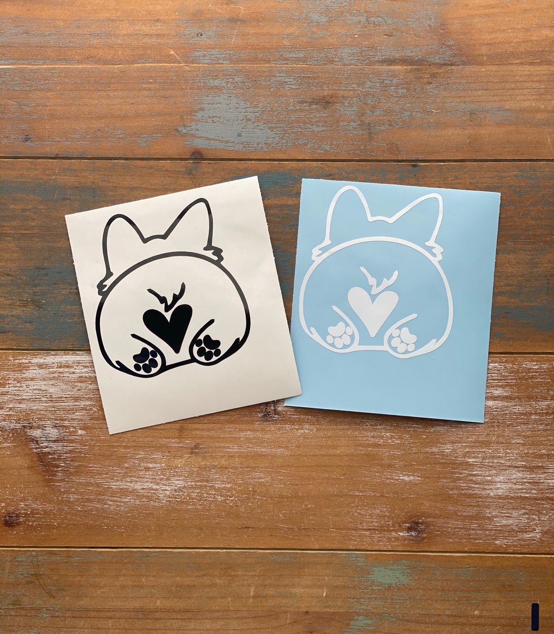 Corgi Decal - Dog Decal - Corgi Sticker - Dog Sticker - Car Decal ...