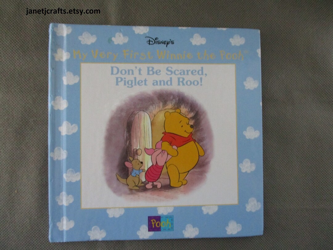 Vintage Disney's Book , Don't Be Scared Piget and Roo ,2000 My Very ...