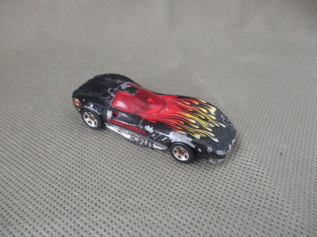 Vintage Hot Wheels Thomassima Corvette 1999 Diecast Car 1:64 - Etsy