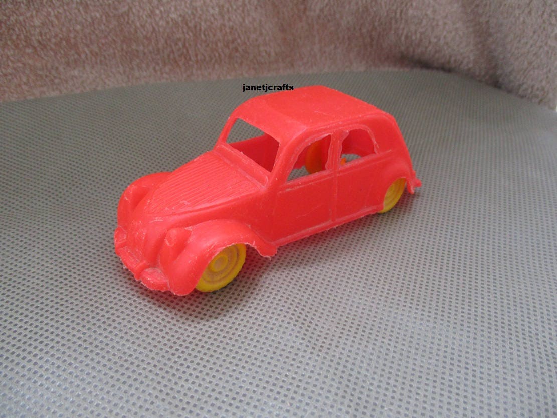 Tootsie Toy Car ,tootsie Plastic Toy Car ,toy Car From 1970's ,citroen ...