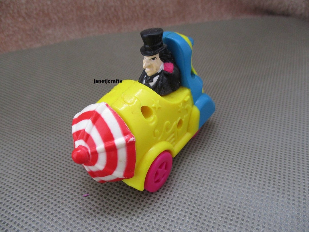 Mcdonald's Toy From 1991 the Joker Vintage Yellow Toy Car Joker Toy Car ...