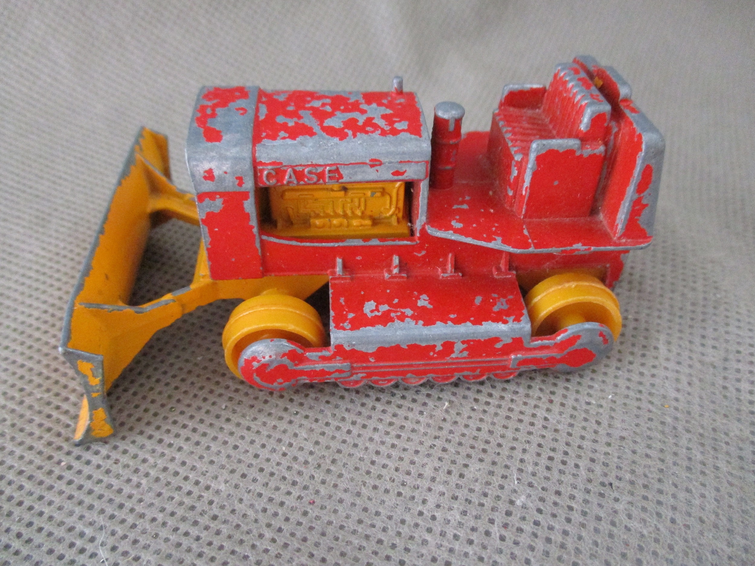 Vintage Lesney Case Tractor , 1970's Matchbox , King Size Tractor ,die ...