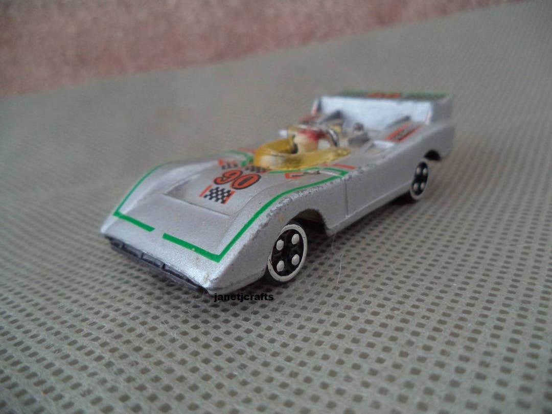 Vintage 1980s Die Cast Race Car #90 With Driver - Etsy