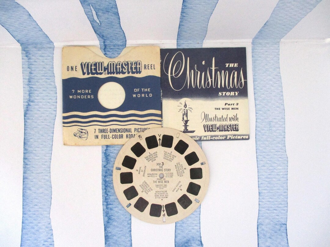 Vintage Sawyer's View Master Reel the Christmas Story the Wise Men 1948 ...