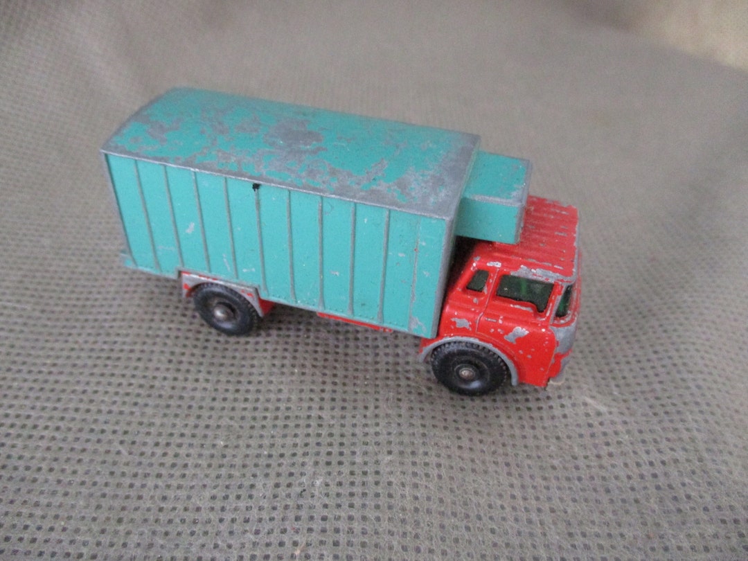 Vintage Matchbox Diecast Truck ,1960's Refrigerator Truck 44 ,lesney ...