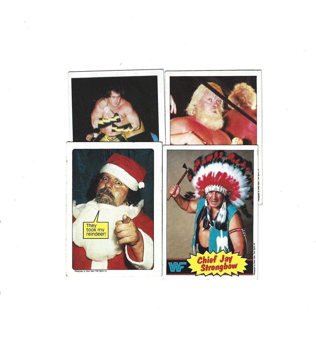 WWF Ringside Action, Captain Albano , Moondog Spot ,jay Strongbow ...