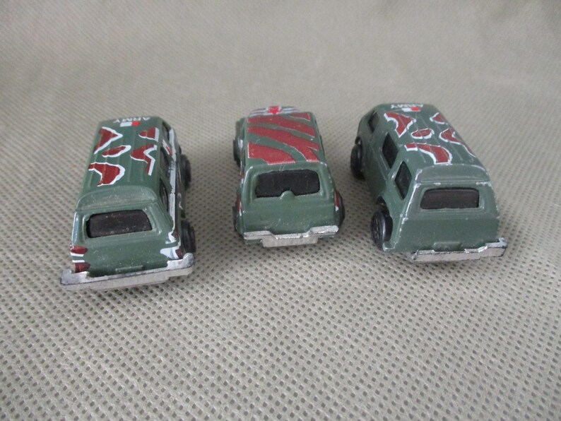Diecast Army Van and Jeep 1970's Vintage Military Vehicles Die Cast ...