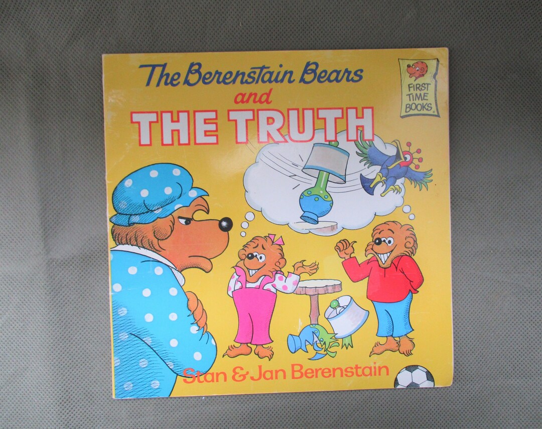 Vintage the Berenstain Bears and the Truth 1983 Story Book First Time ...
