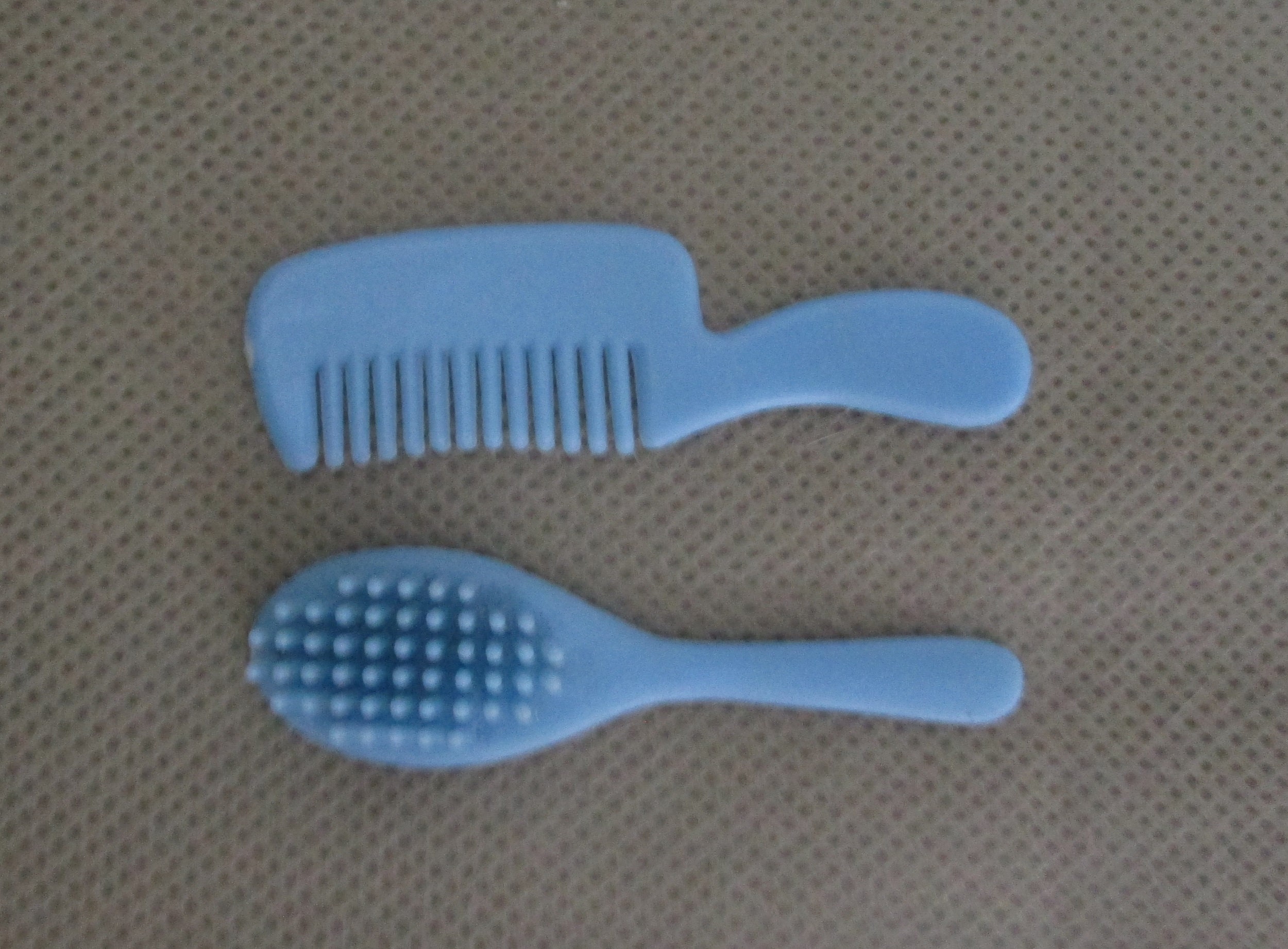 Vintage Doll Brush and Comb Set, 1990s Baby Blue Accessories - Etsy
