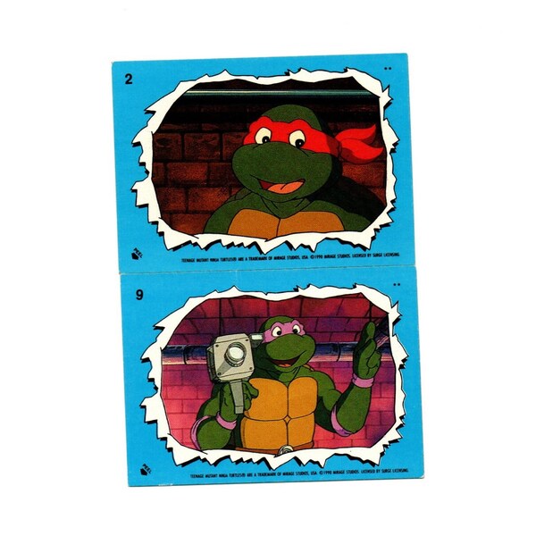 Teenage Mutant Ninja Turtle Stickers - Etsy