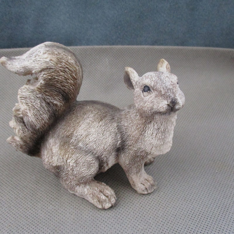Squirrel Figurine - Etsy