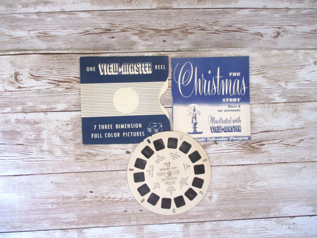 Vintage Sawyer's View Master Reel the Christmas Story the Shepherds XM ...