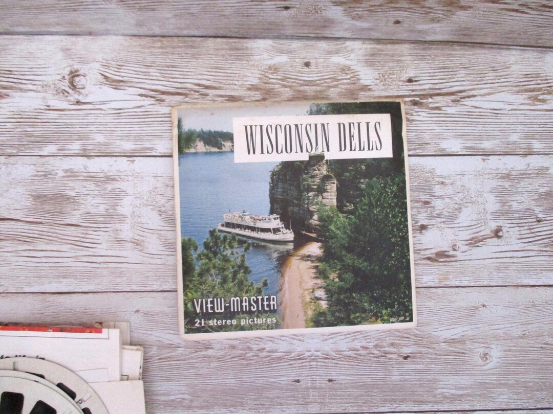 Vintage Wisconsin Dells View Master Reels 1962 Set of Three 3D Outdoors ...