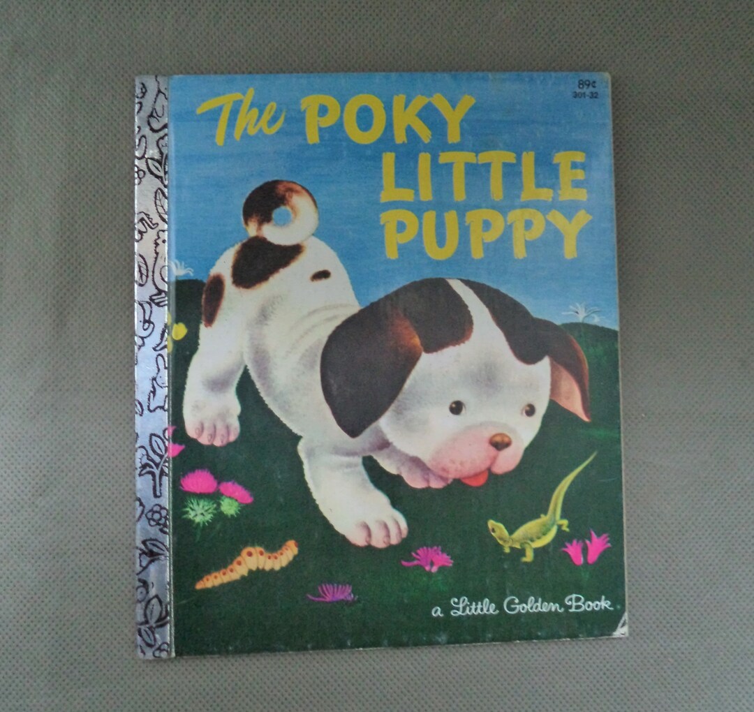 Vintage Little Golden Book ,1970's the Poky Little Puppy ,hard Cover ...