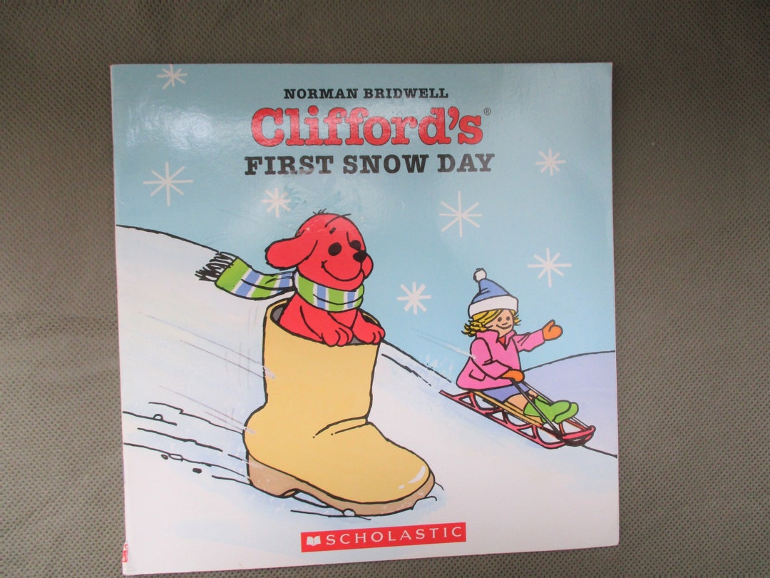 Vintage Clifford the Big Red Dog , Clifford's First Snow Day ...