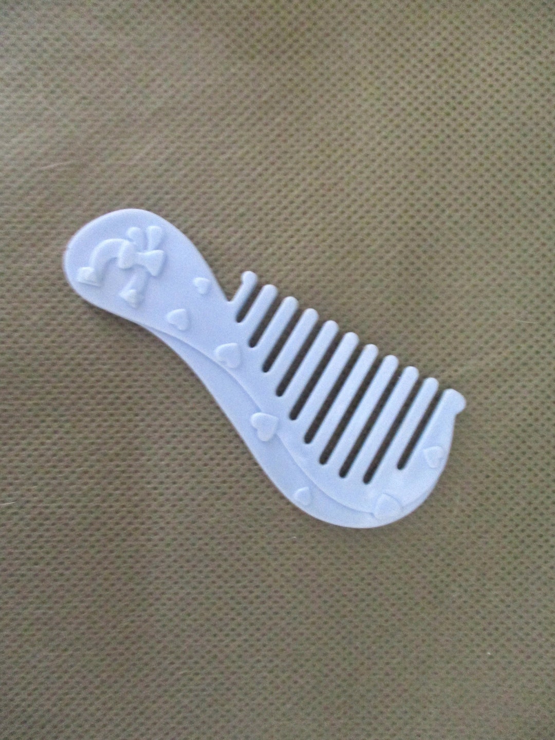 Vintage My Little Pony Comb Light Blue 1990's Doll Baby Comb Horse Shoe ...