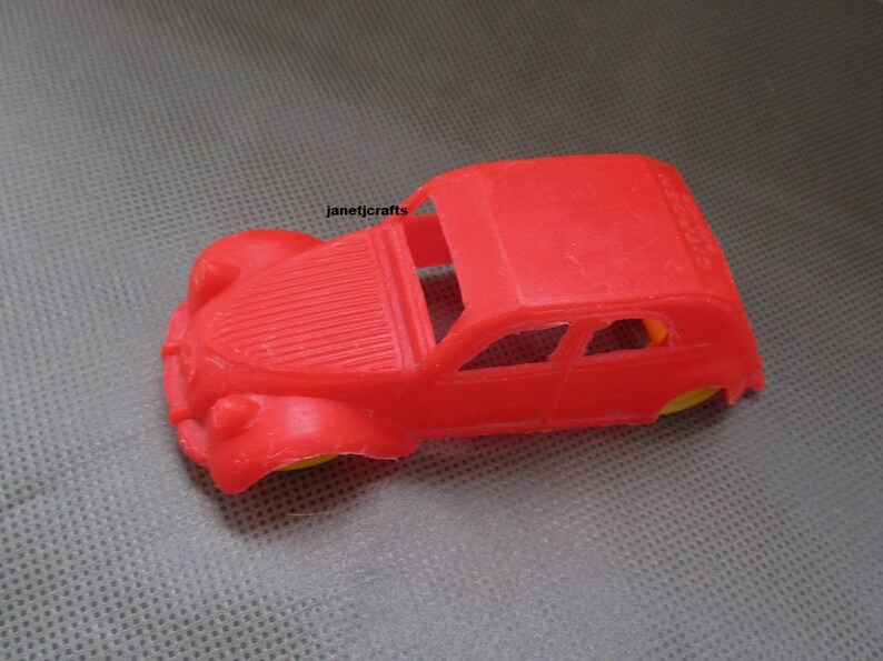 Tootsie Toy Car ,tootsie Plastic Toy Car ,toy Car From 1970's ,citroen ...
