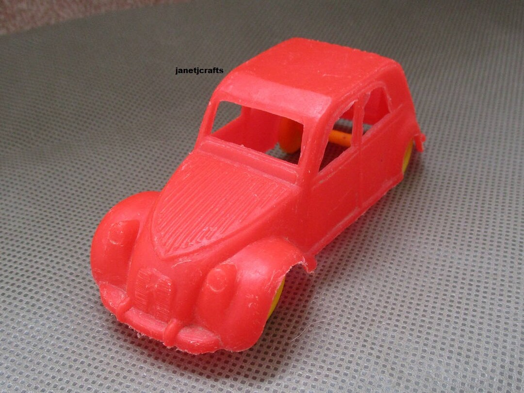 Tootsie Toy Car ,tootsie Plastic Toy Car ,toy Car From 1970's ,citroen ...