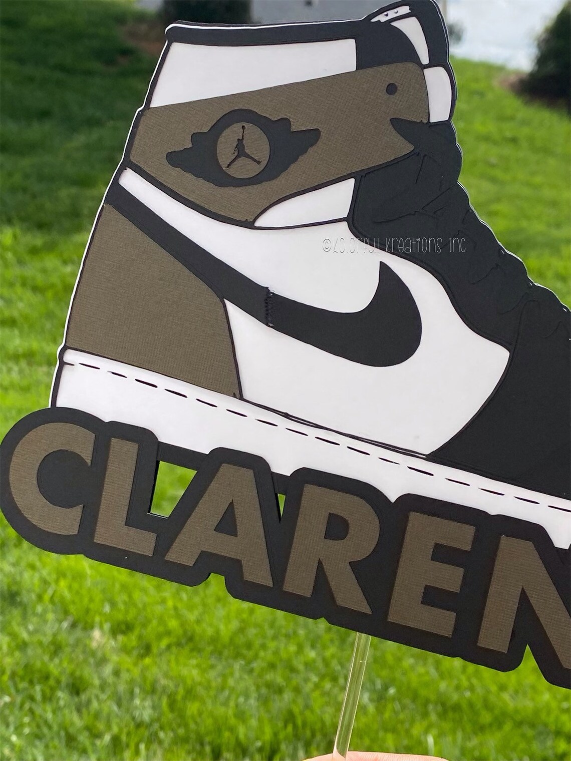 Nike Air Jordan 1 Cake Topper | Etsy