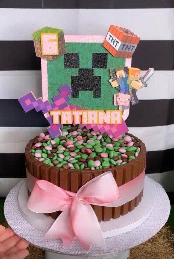 Piel De Tarta Pop De Minecraft