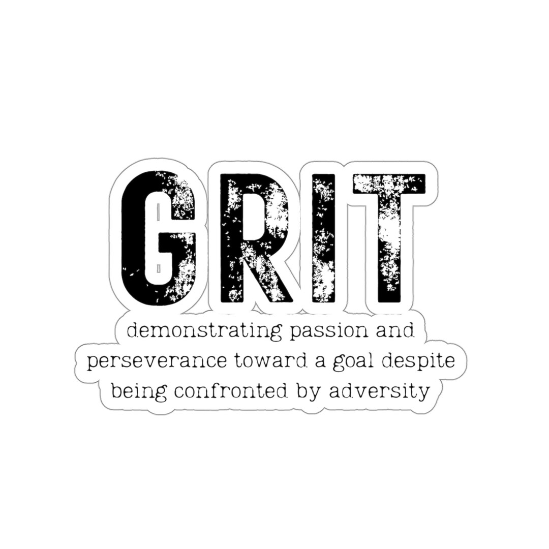 Grit Sticker / Laptop Sticker / Gifts for Her / Gifts for Him ...