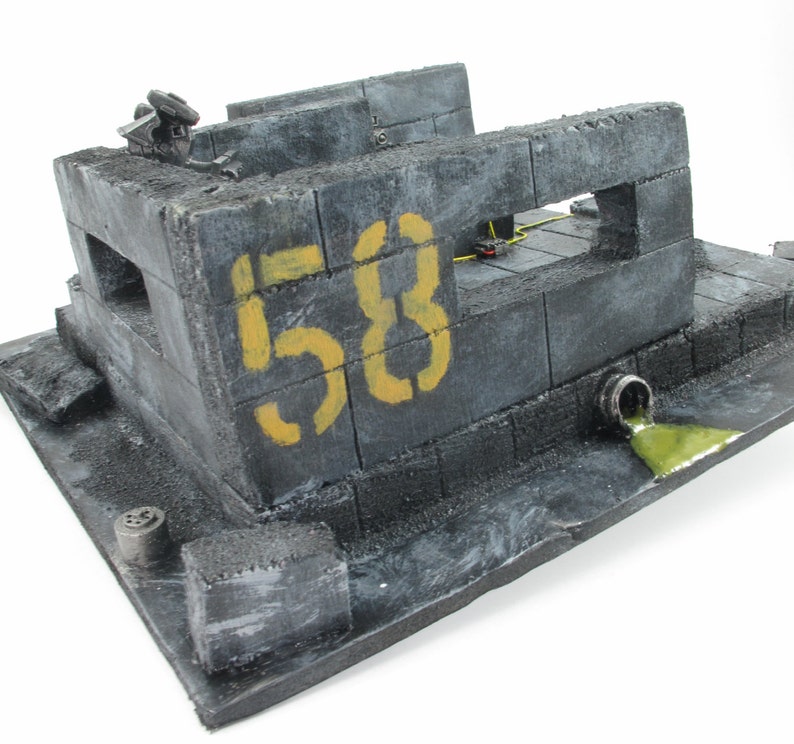 Bunker 58, Warhammer 40K & Warmachine Gaming Terrain - Etsy