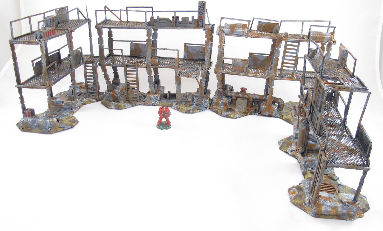 Modular Catwalks and Platforms, Necromunda Terrain, Warhammer 40k ...