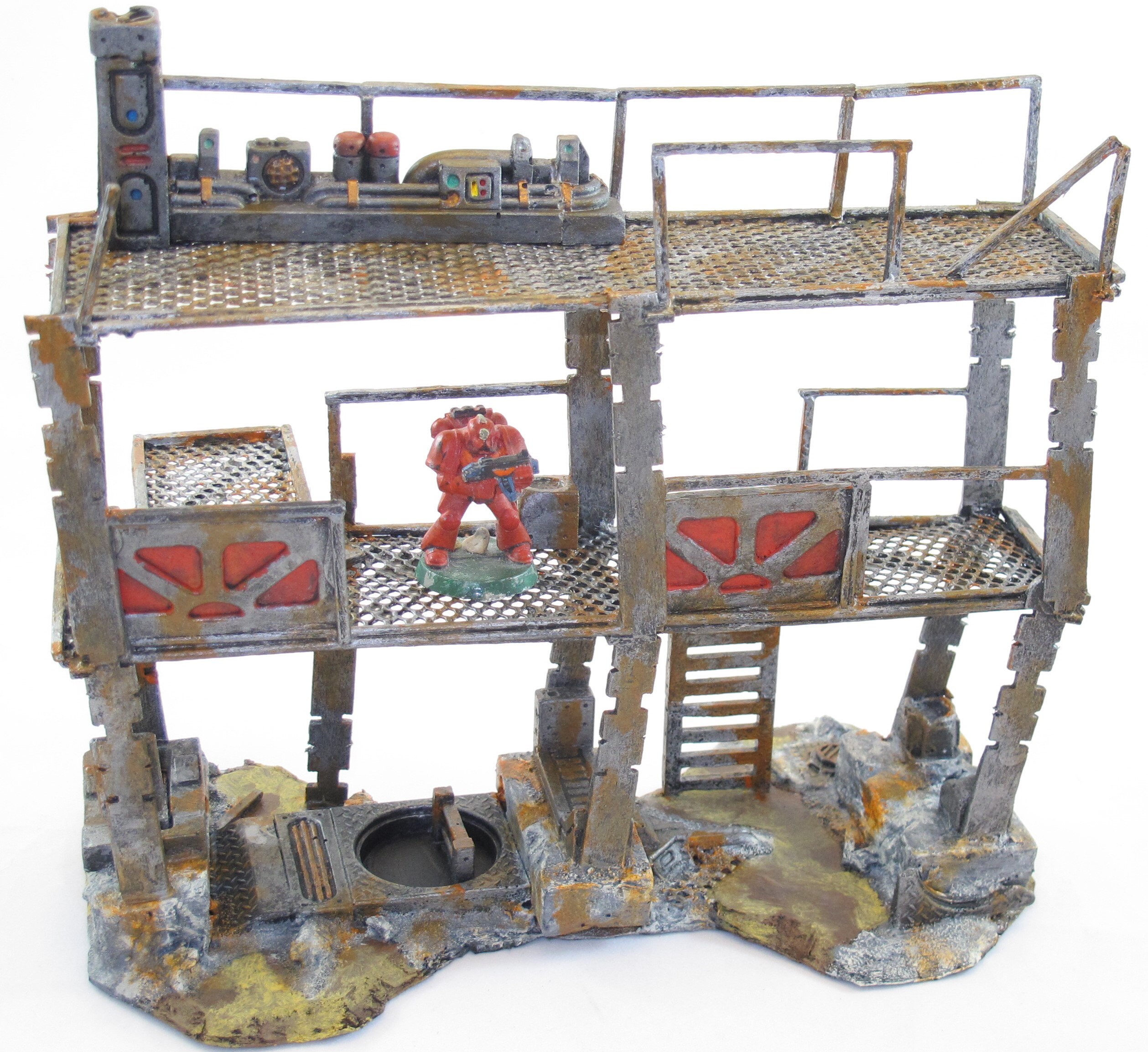 Modular Catwalks and Platforms, Necromunda Terrain, Warhammer 40k ...