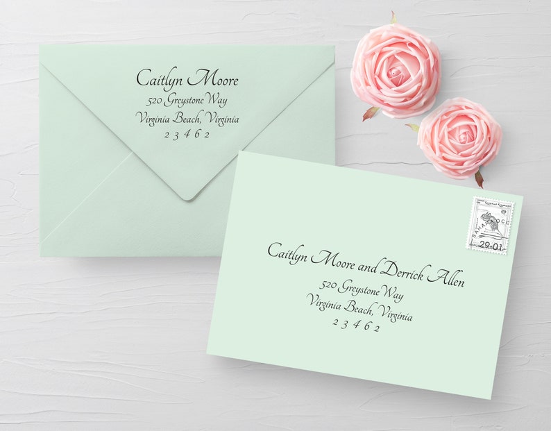 Envelope Addressing, Return Envelope Addressing, Addressed Envelopes ...