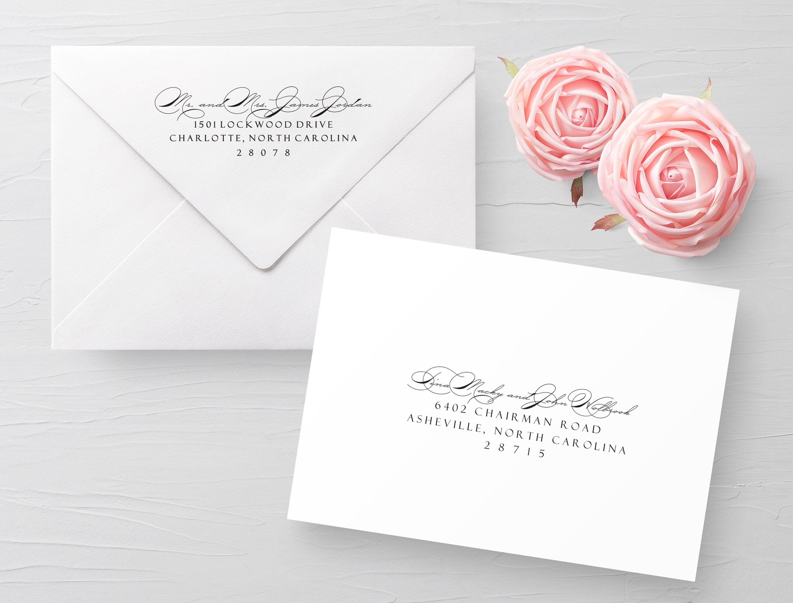 Envelope Addressing, Guest Addressing Service, Guest Envelope ...