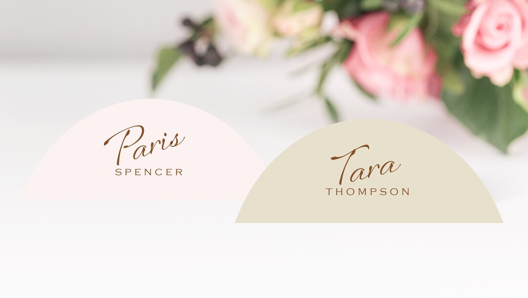 Arch Place Cards, Place Cards, Wedding Place Cards, Party Place Cards ...