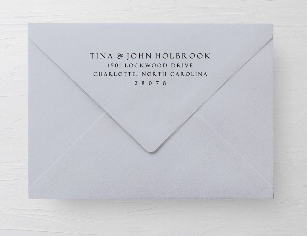Envelope Addressing, Return Address Printing, Addressed Envelopes ...