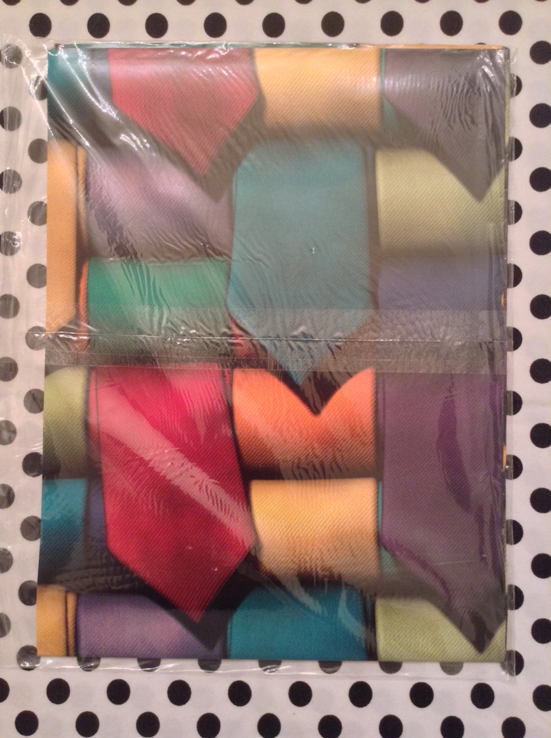 Vintage NOS Gift Wrapping Paper Neck Ties - Etsy