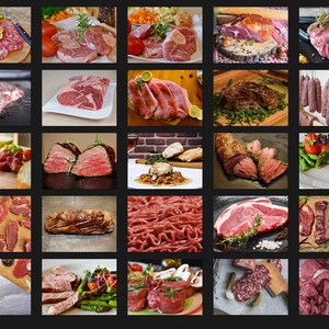 200 MEAT PHOTOSHOP OVERLAYS, Digital Textures, Backgrounds, Backdrops ...