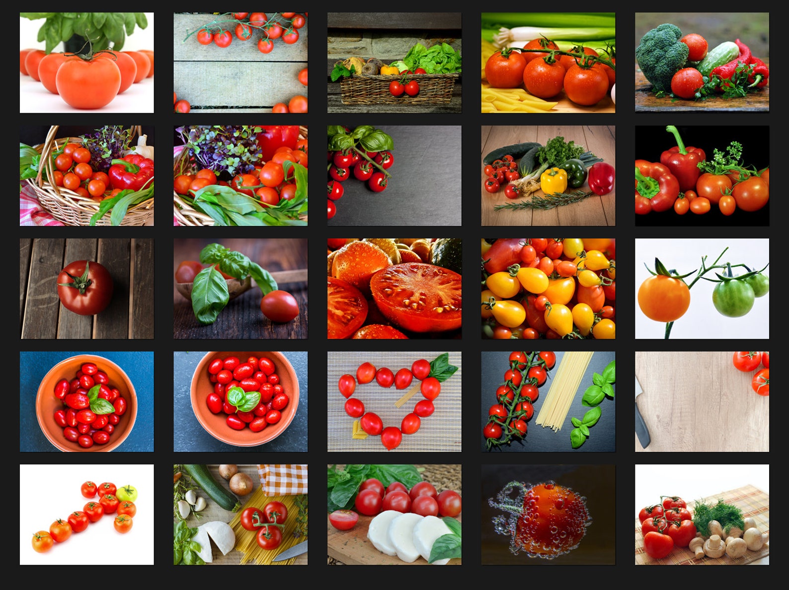 200 TOMATOES PHOTOSHOP OVERLAYS Digital Textures - Etsy