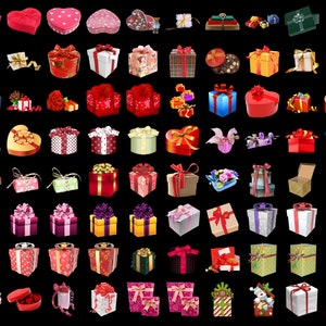 600 GIFT BOX TRANSPARENT Png Photoshop Overlays, Gift Box Png, Gift Box ...