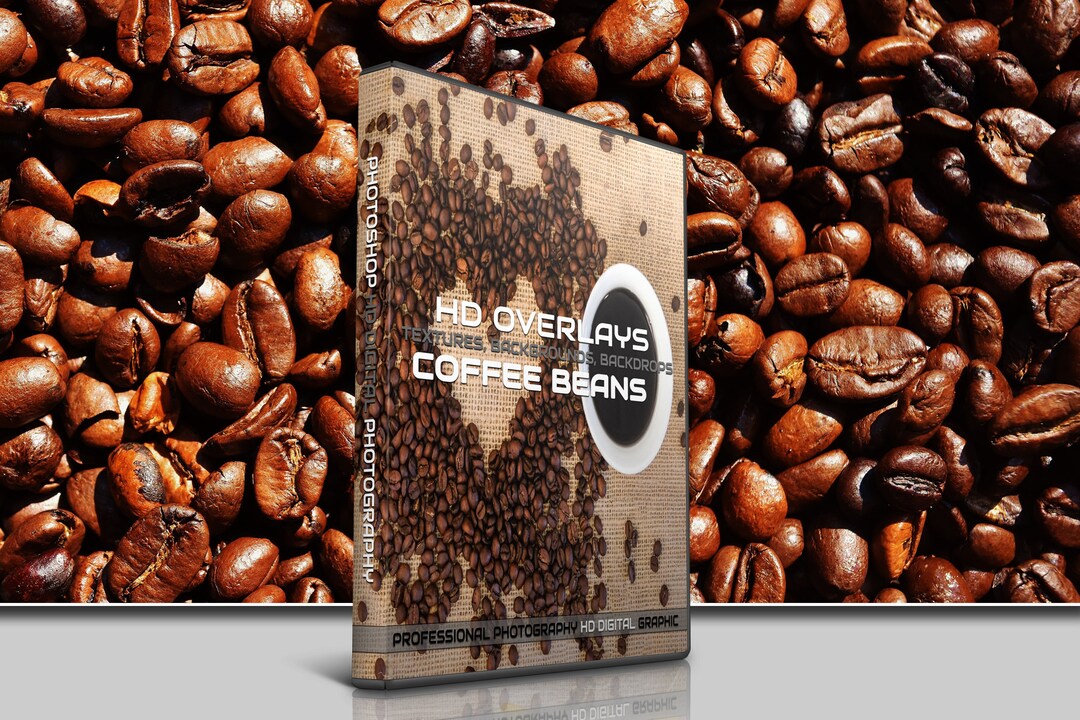 200 Coffee Photo Overlays: HD Textures, Backgrounds (digital Download ...