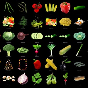 500 VEGETABLES TRANSPARENT PNG Photoshop Overlays, Vegetables Png ...