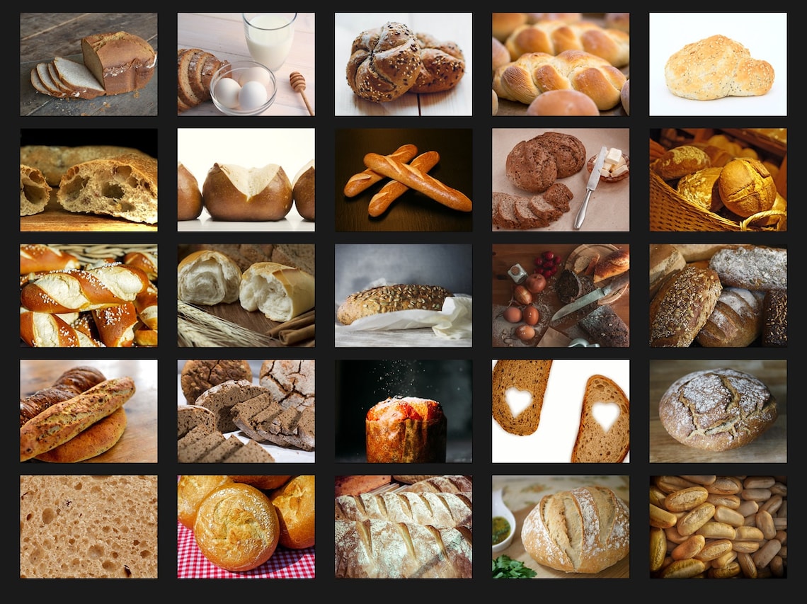 200 BREAD PHOTOSHOP OVERLAYS Digital Textures Backgrounds - Etsy