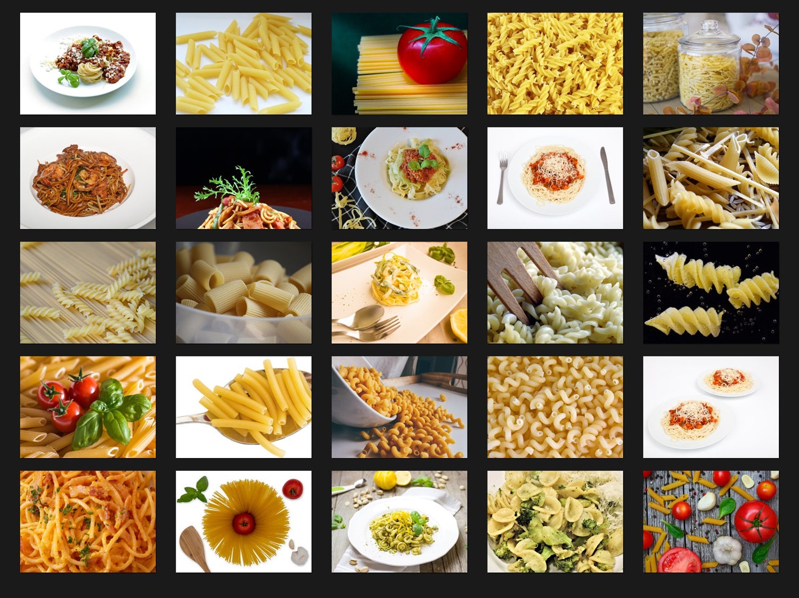 200 Pasta Photoshop Overlays: Food Photography Textures (digital ...