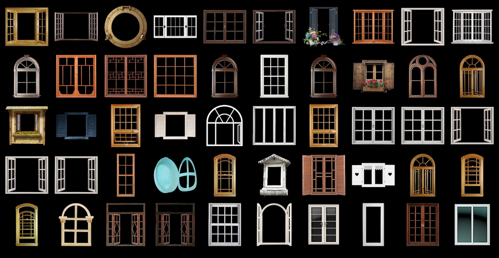 300 WINDOWS PNG TRANSPARENT Photoshop Overlays Windows Png - Etsy